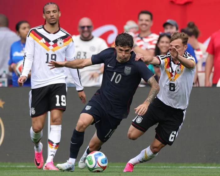 US Squad Shows Grit but Falls 2-1 to Germany in Final World Cup Warm-Up ...